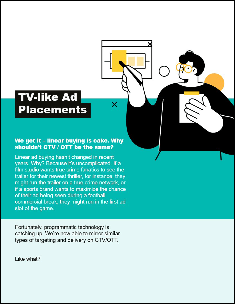 CTV/OTT Programmatic Playbook TV-like Ad Placements Chapter - Unruly